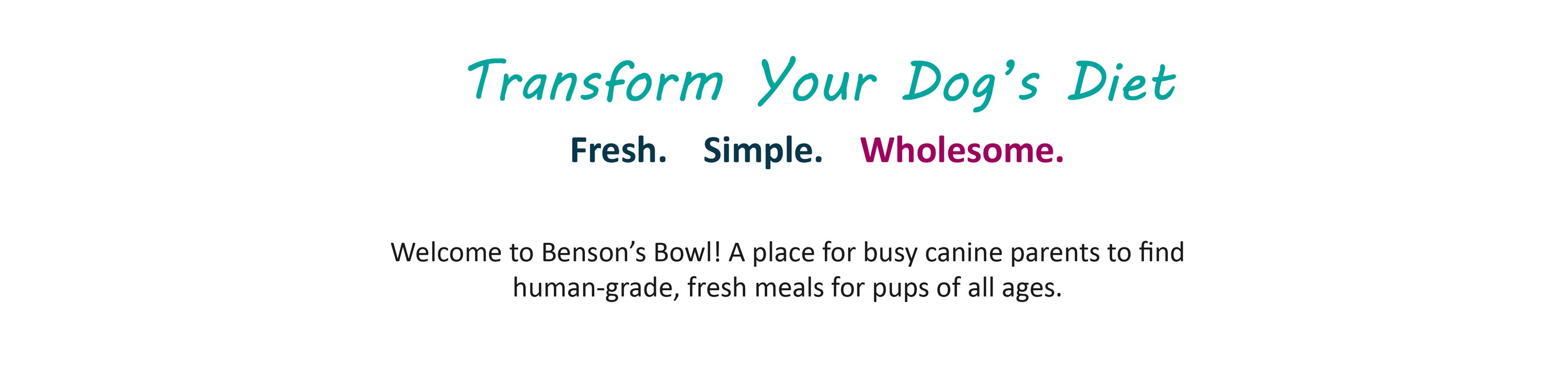 Benson's Bowl – Benson's Bowl